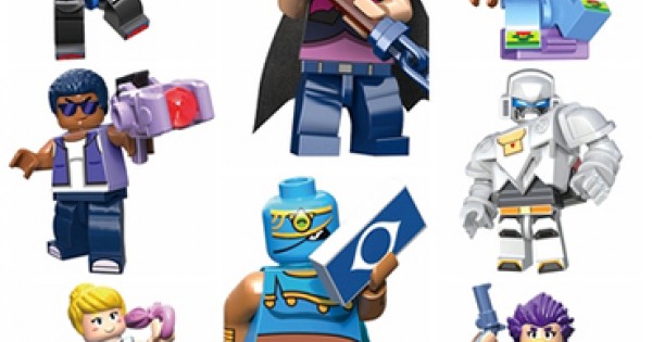8 PCS Brawl Stars Building Blocks - Season 1