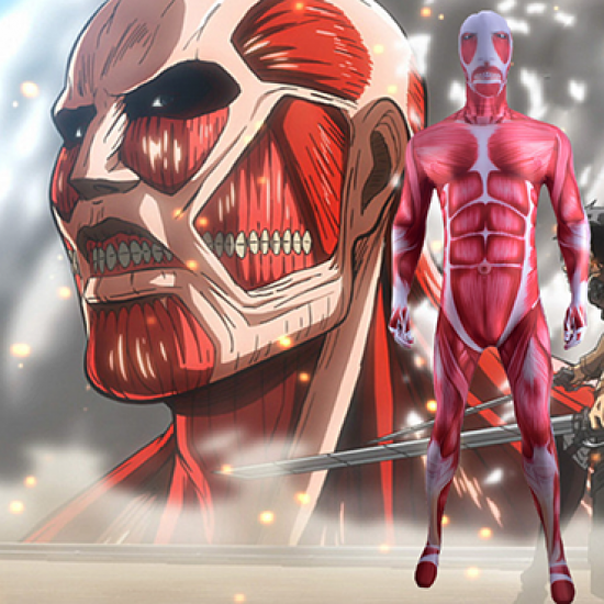 Attack On Titan Colossal Titan Cosplay