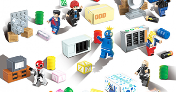 Rainbow Friends Building Blocks - 755