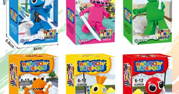 6 PCS Rainbow Friends Building Blocks - 89208