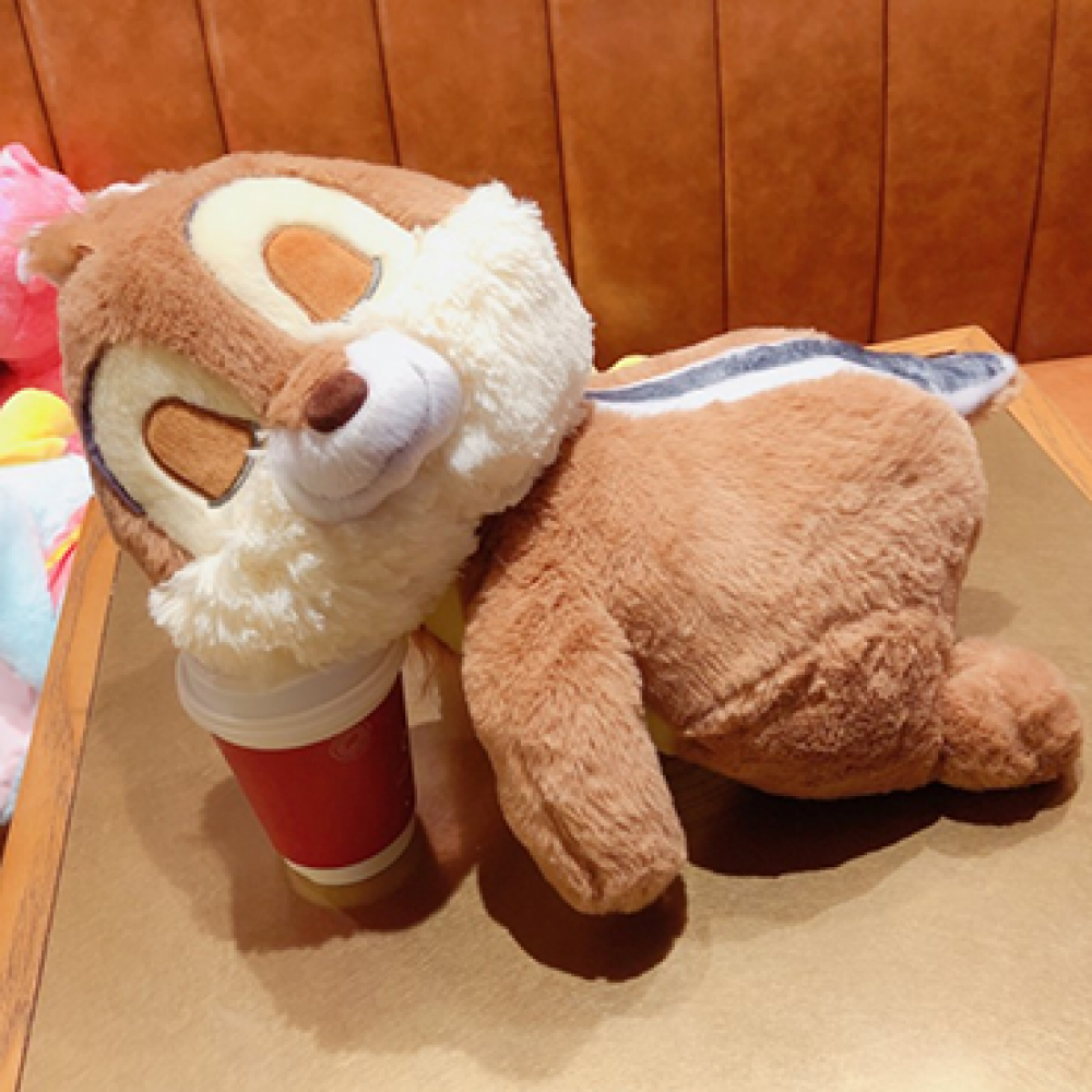 Disney Sleeping Baby Chip N Dale Plush Toy - Chip